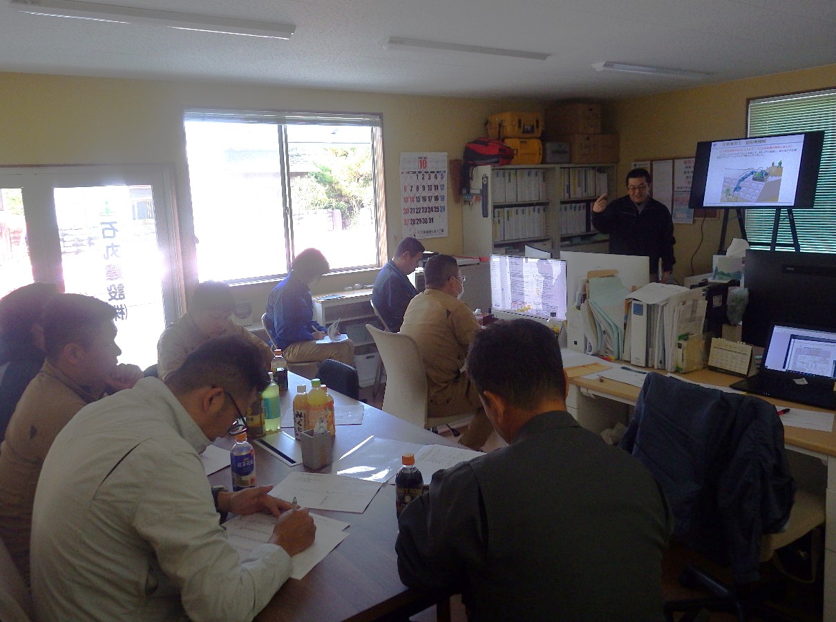 【活動報告】10月30日 社内研修（CPDS対象）（愛媛県上浮穴郡） - 建設系人財育成コンサルティング-愛媛｜愛 Con Lab